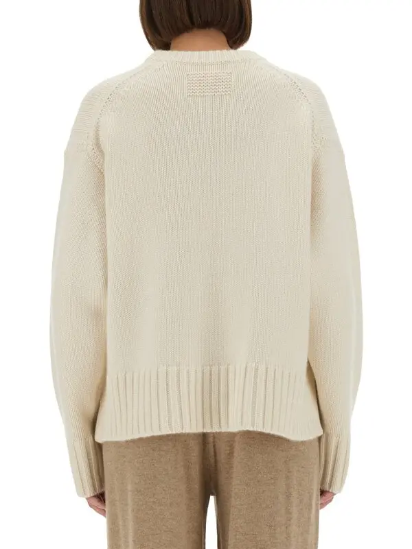 Guest In Residence Textured Crewneck Sweater - Cream