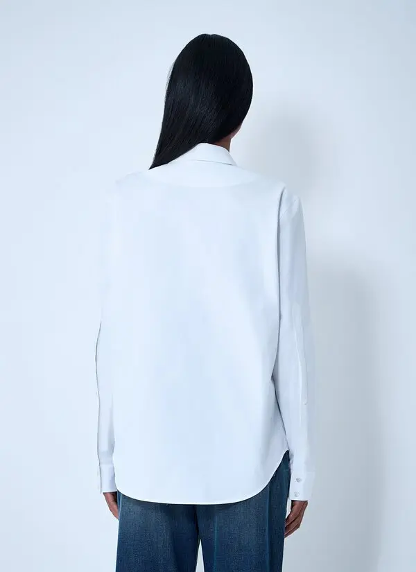 Gucci Cotton Poplin Horsebit Hardware Shirt