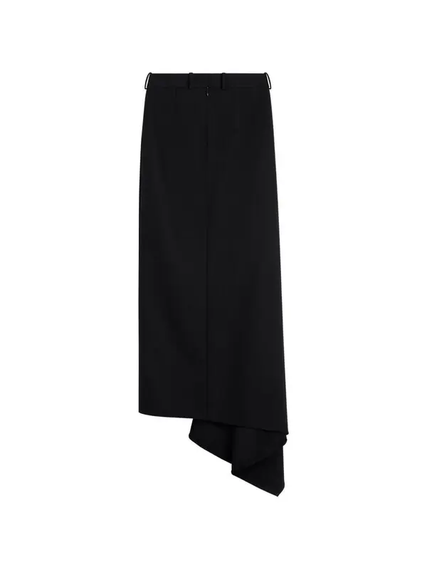 Givenchy Wool Long Skirt