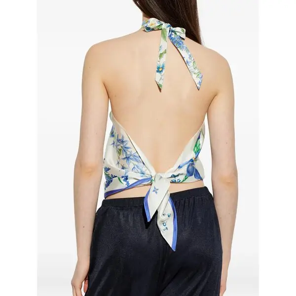 FERRAGAMO Tops Blouses - White