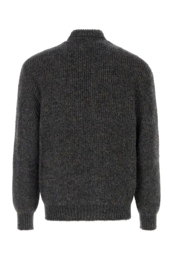 Giorgio Armani Mohair Blend Cardigan - Multicolor