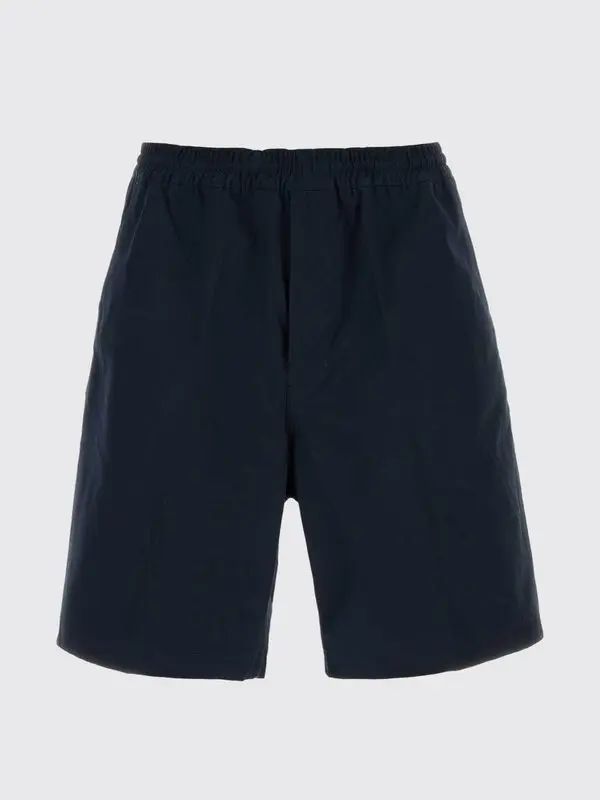 Prada Cotton Poplin Bermuda Shorts - Blue