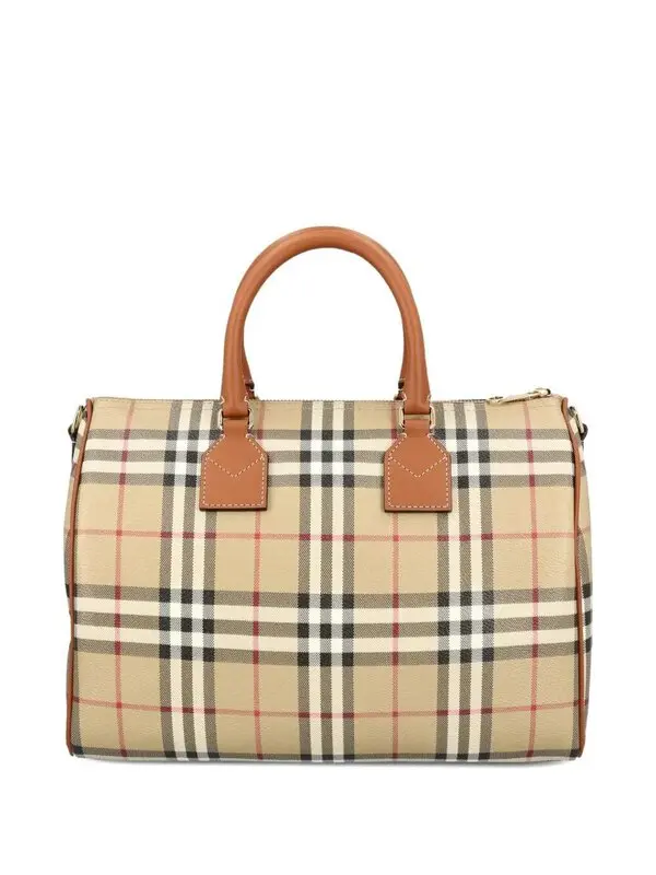 Burberry Check Bowling Bag