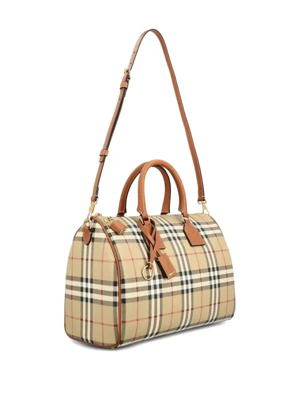 Burberry Check Bowling Bag