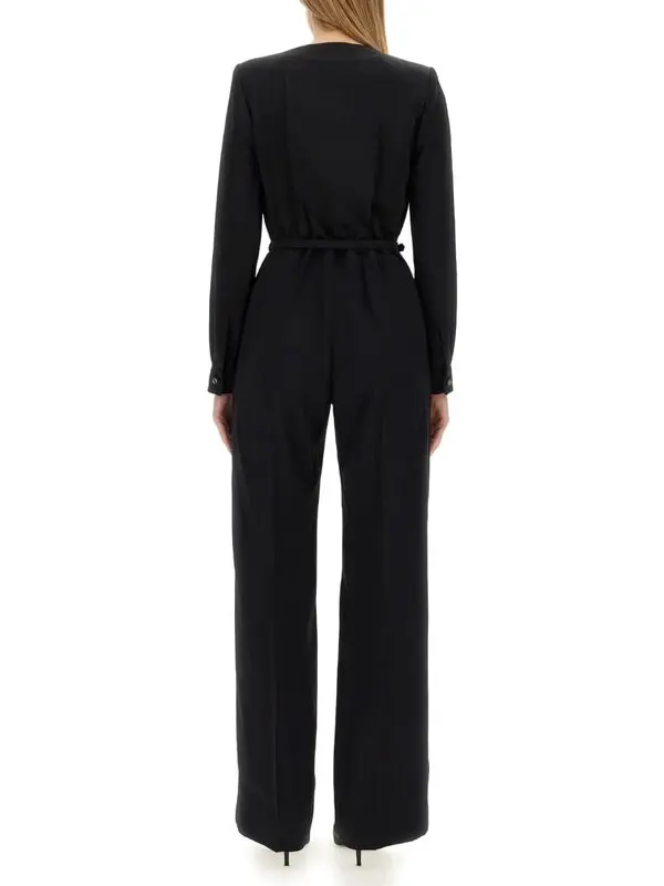 Gucci Viscose Jumpsuit With Belt