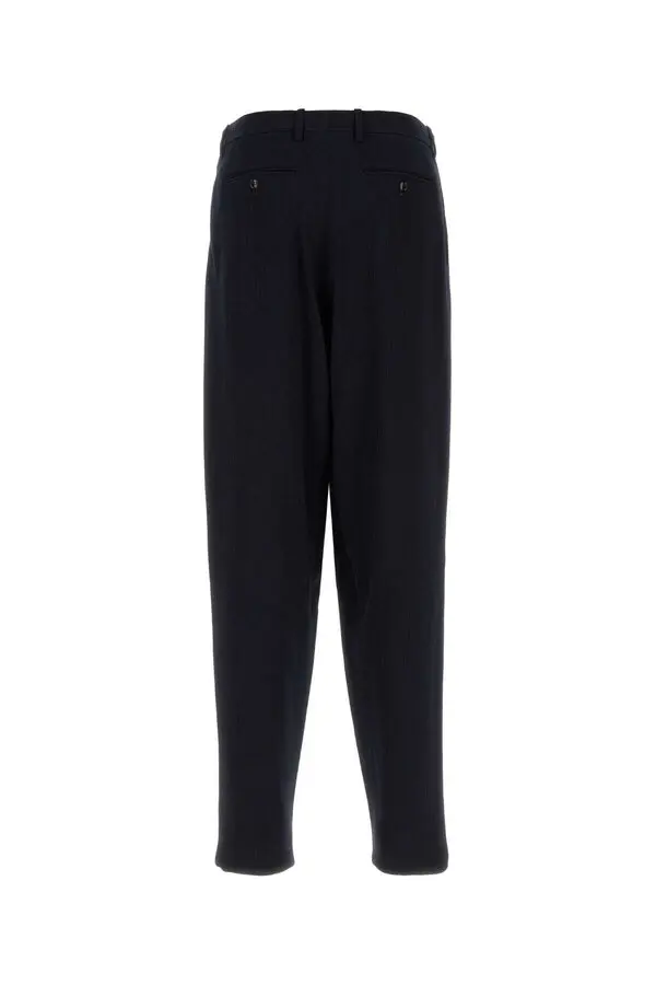 Giorgio Armani Navy Jersey Pant