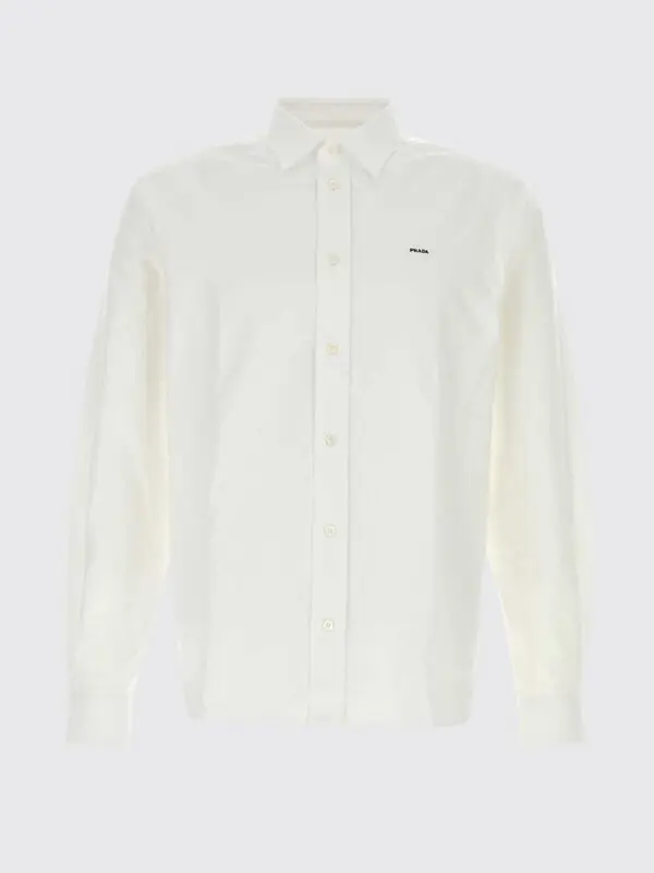 Prada Cotton Poplin Shirt - White