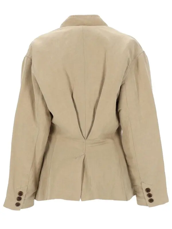 Isabel Marant Étoile Soraya Linen-silk Jacket - Cream