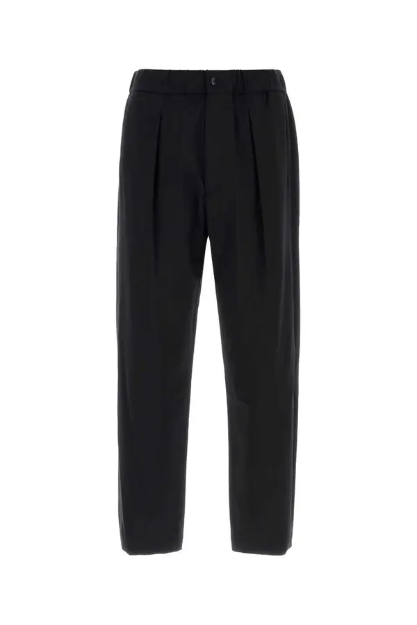 Giorgio Armani Twill Chino Pant - Black
