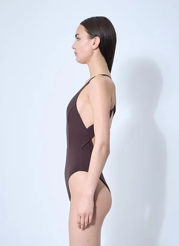 Max Mara Cristel Belted Swimsuit