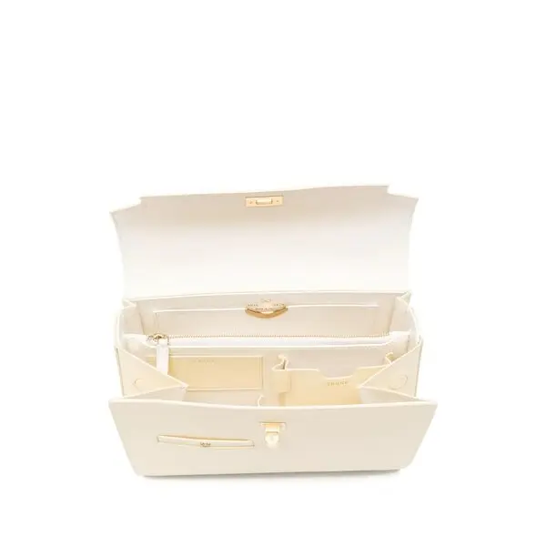 ANYA HINDMARCH Leather Tote - Cream