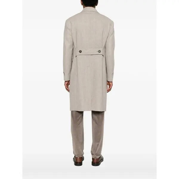 Tagliatore Neutrals Coats Double Breasted Coats