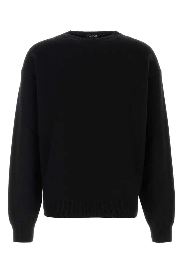 TOM FORD Cashmere Blend Sweater - Black
