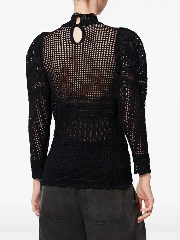 Isabel Marant Étoile Dahara Openwork Cotton Sweater