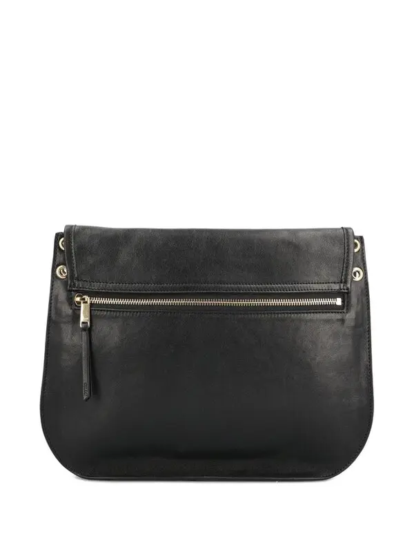 Celine Triomphe Leather Shoulder Bag