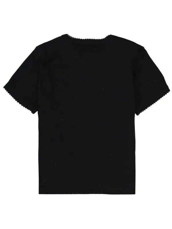 ROTATE BY BIRGER CHRISTENSEN Pointelle T-shirt