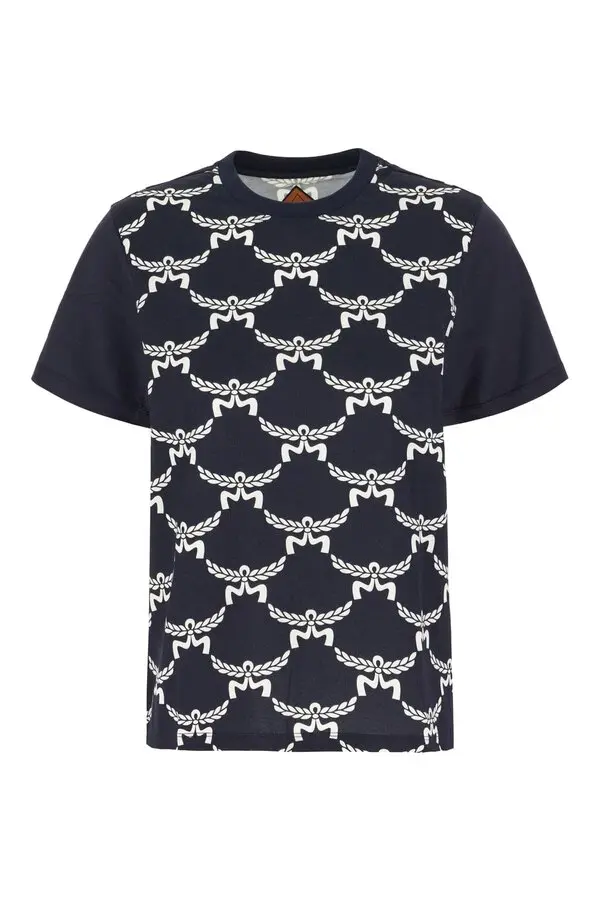 Mcm Graphic Printed Crewneck T-shirt
