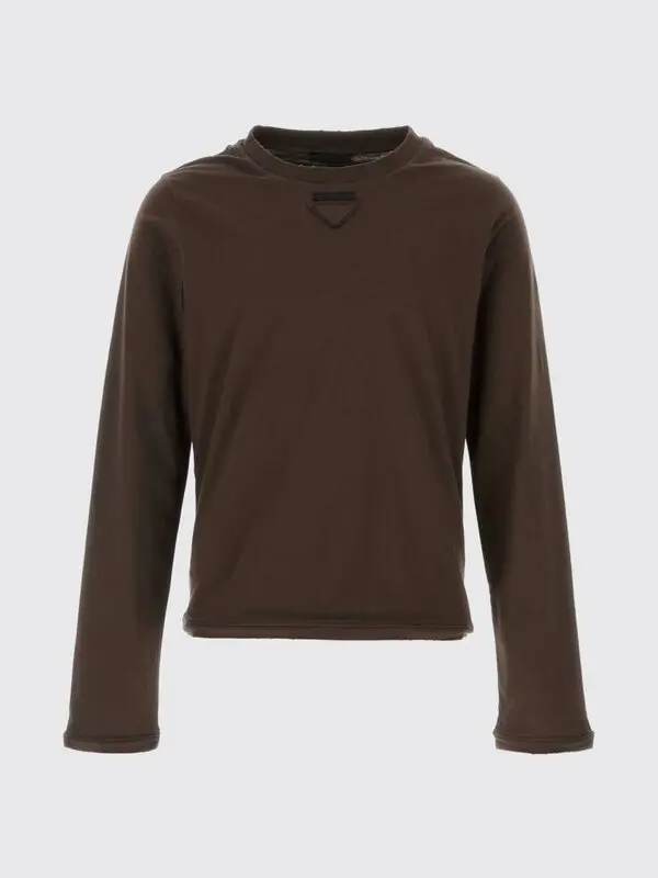 Prada Cotton T-shirt With Logo