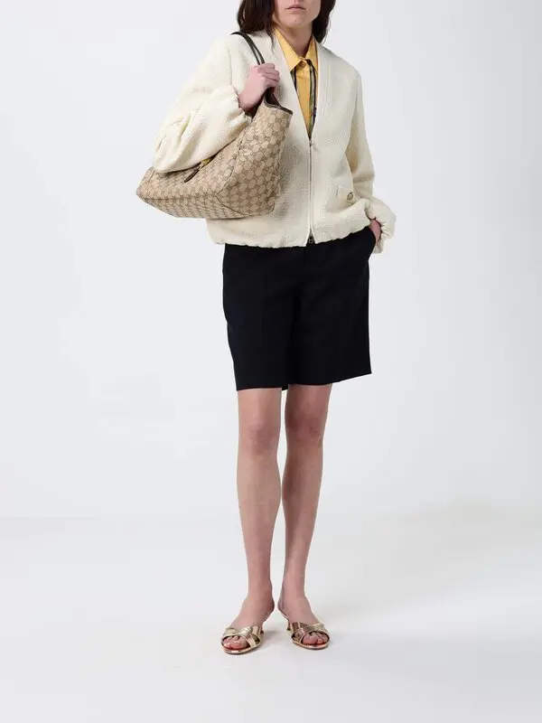 Gucci Cotton Tweed Jacket - Cream