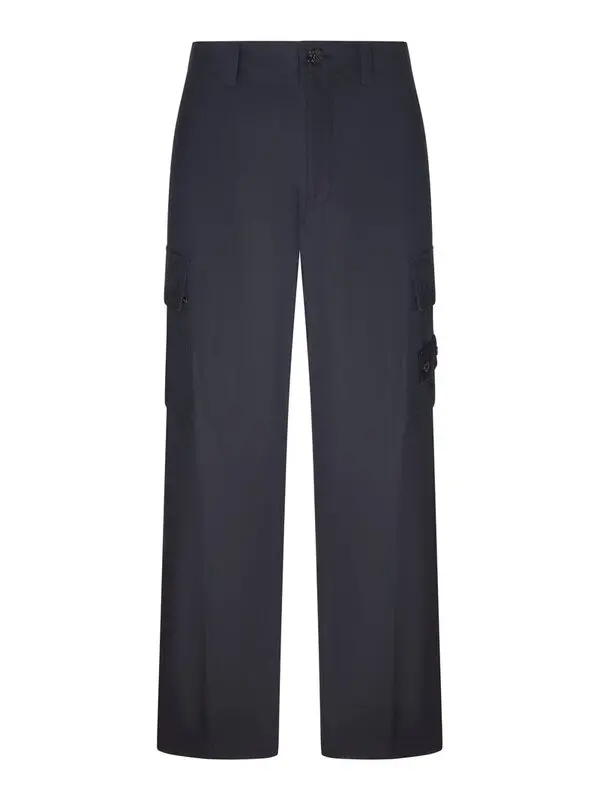 Stone Island Wide Leg Cargo Pants