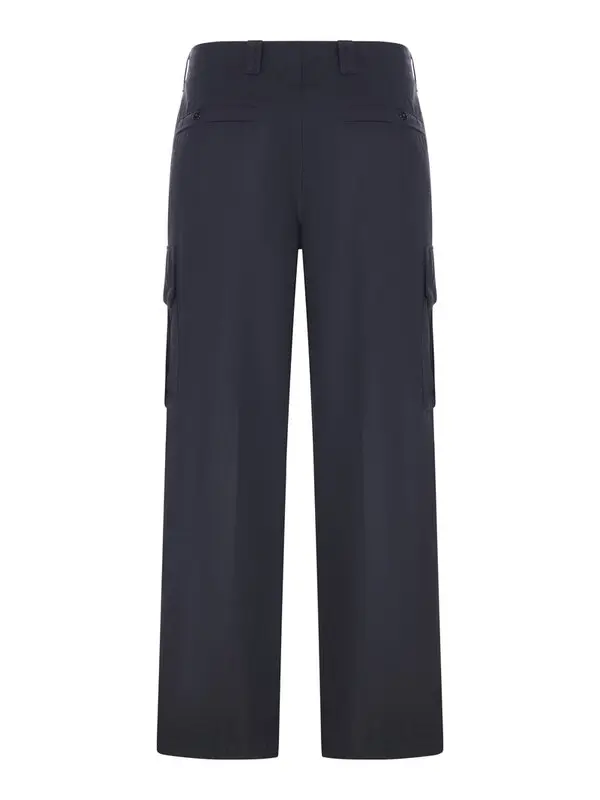 Stone Island Wide Leg Cargo Pants