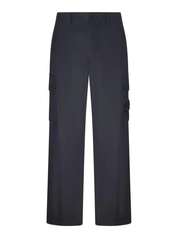 Stone Island Wide Leg Cargo Pants