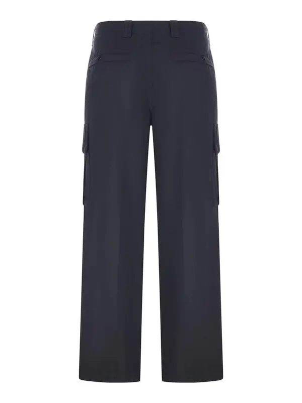 Stone Island Wide Leg Cargo Pants