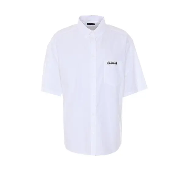 Balenciaga Masking Tape Print Shirt