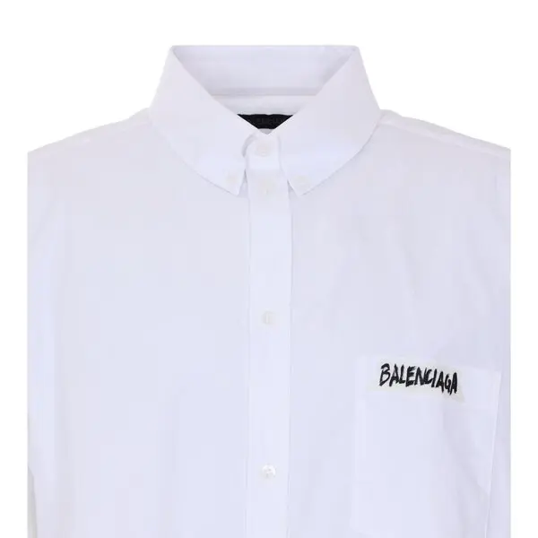 Balenciaga Masking Tape Print Shirt