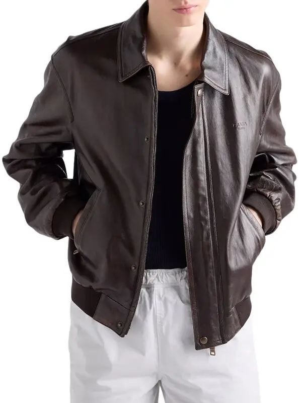 Prada Nappa Bomber Jacket