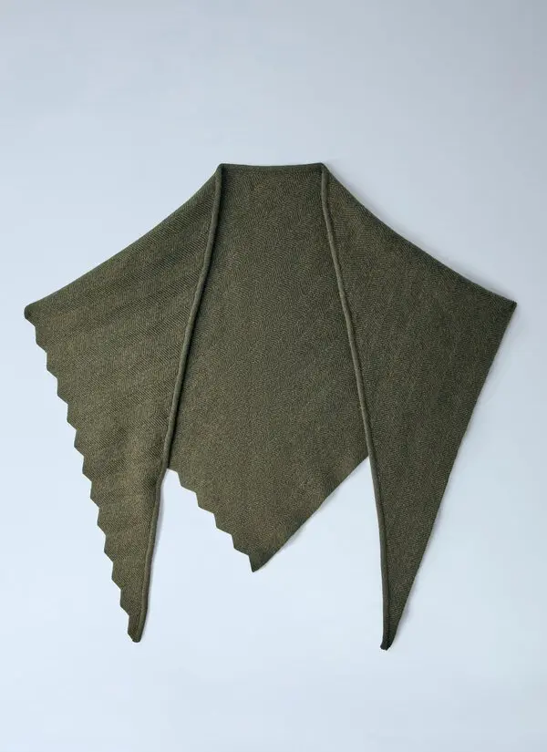 Jacquemus Le Chale Chevron Scarf