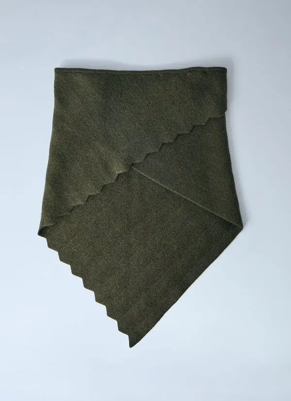 Jacquemus Le Chale Chevron Scarf