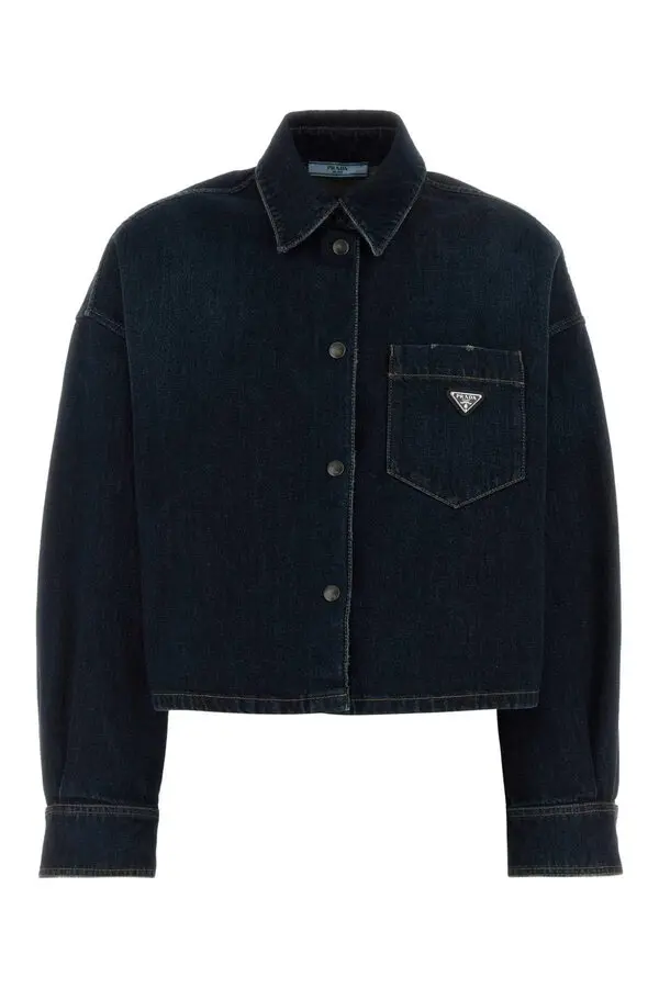 Prada Denim Shirt - Blue