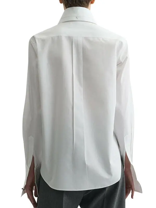 Phoebe Philo Cotton Tuxedo Shirt
