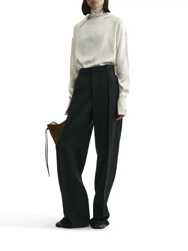 Phoebe Philo Silk Knot Neck Top