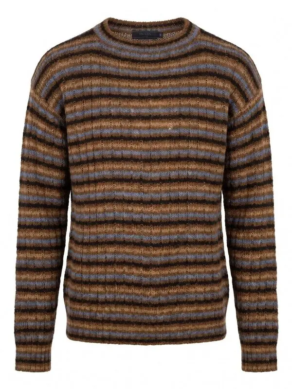 Prada Striped Sweater - Multicolor