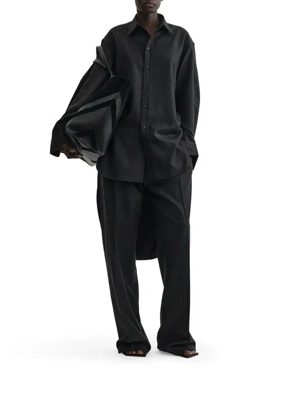 Phoebe Philo Extended Wool Shirt