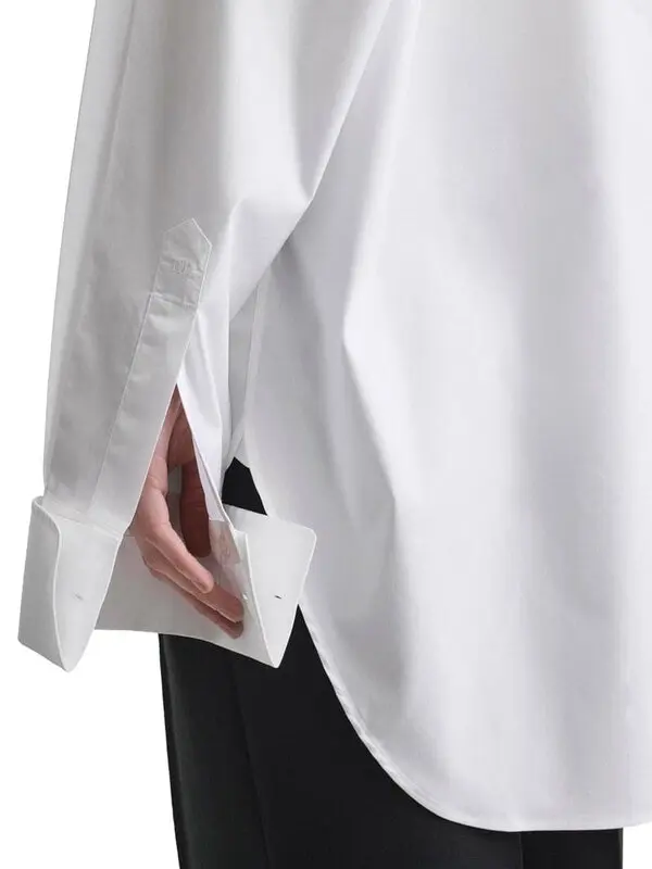 Phoebe Philo Custom Cotton Tuxedo Shirt