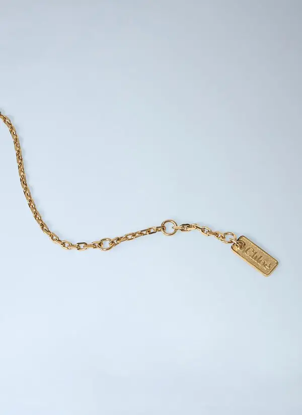 Chloé Logo Motif Necklace