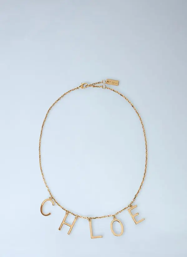 Chloé Logo Motif Necklace