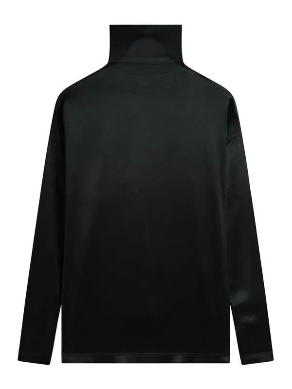 Phoebe Philo Silk Knot Neck Top - Black