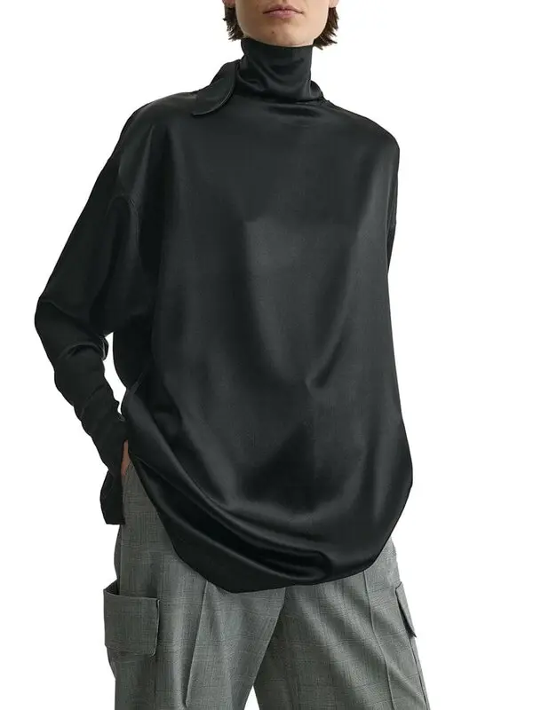 Phoebe Philo Silk Knot Neck Top