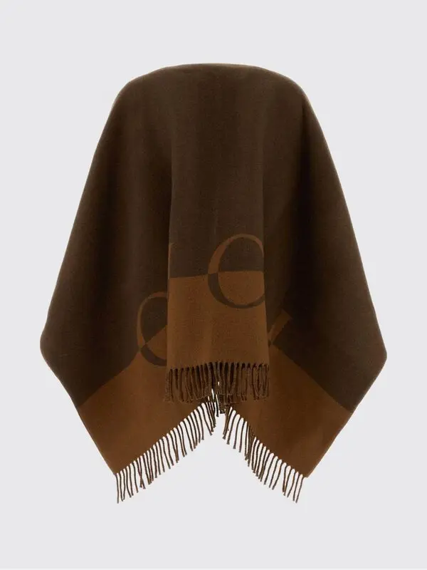 Gucci Wool And Cashmere Cape - Brown