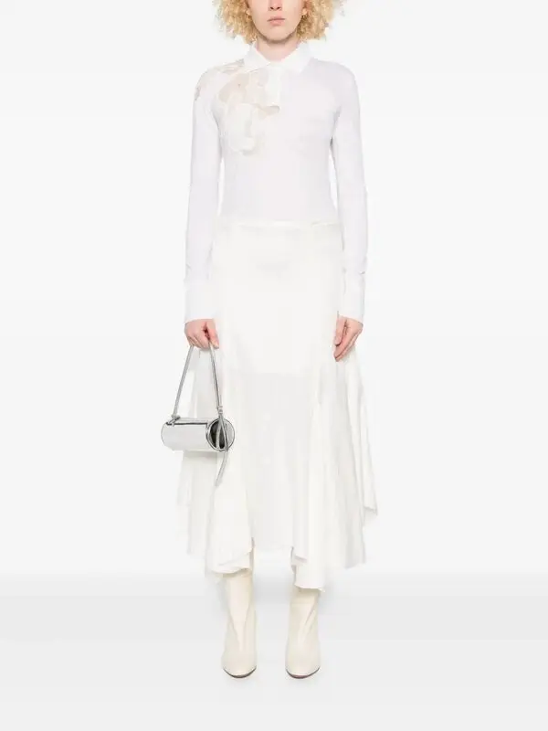 ERMANO SCERVINO Long Sleeve Polo-neck Sweater