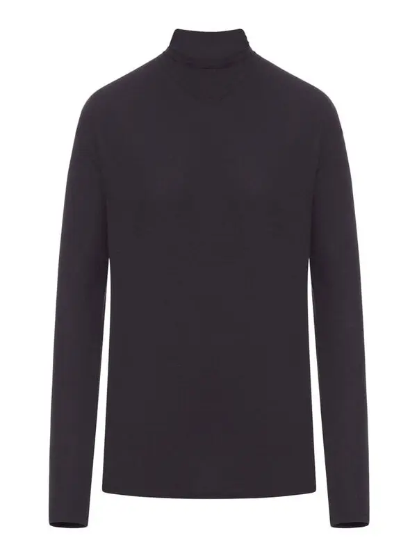 LEMAIRE Long Sleeve Foulard Top In Jersey - Multicolor