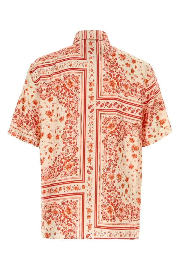 Fendi Printed Silk Shirt