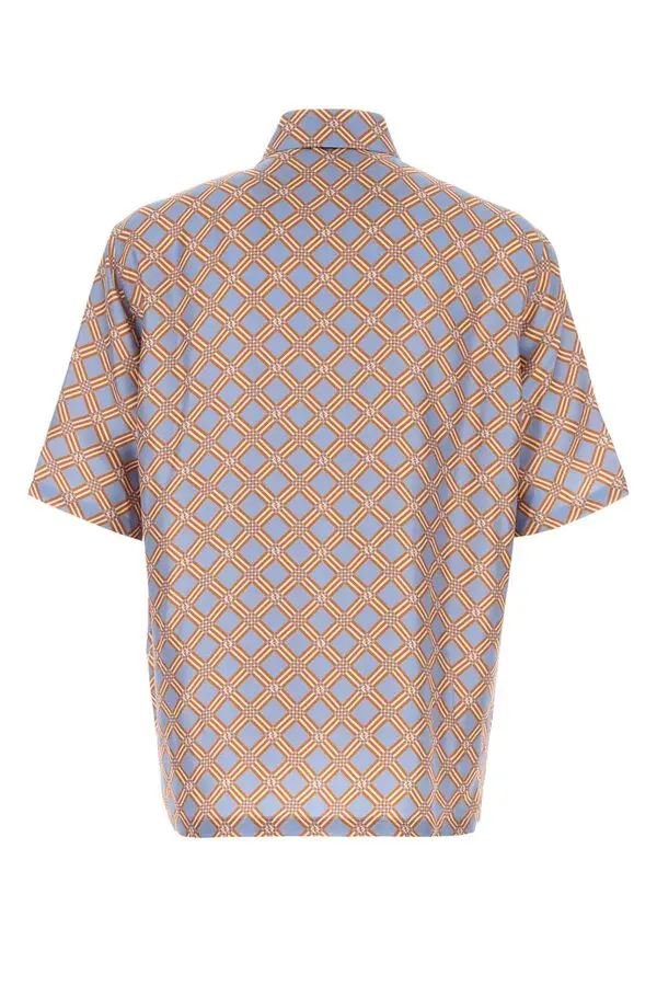 Fendi Printed Silk Shirt
