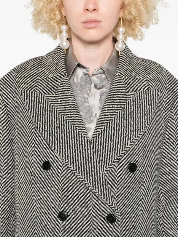 ERMANO SCERVINO Ermanno Scervino Double-breasted Coat