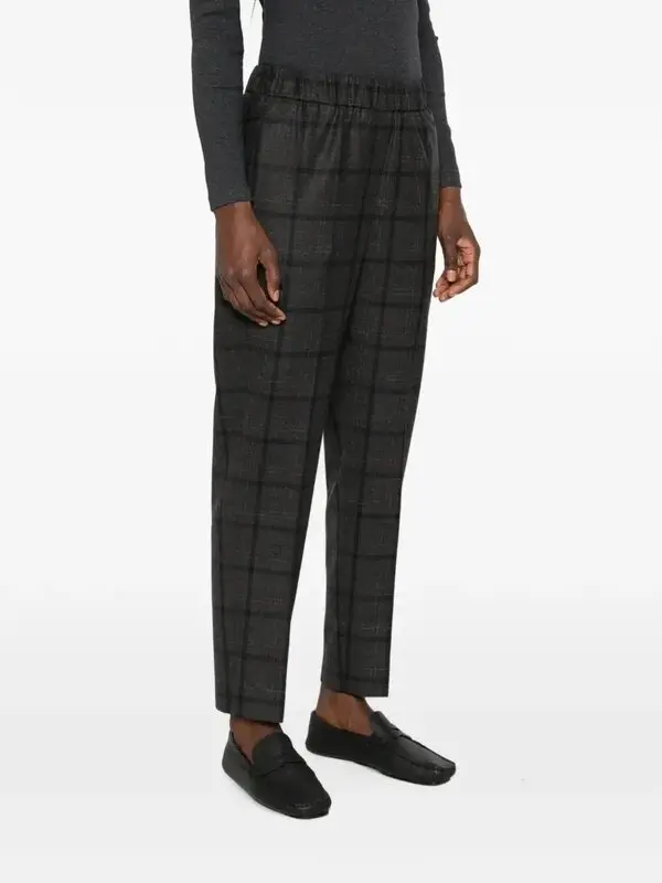 Peserico Wool Checked Pants