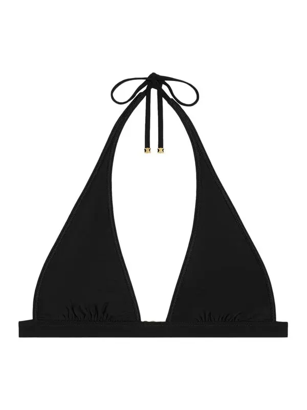 Celine Triomphe Triangle Top In Matte Jersey